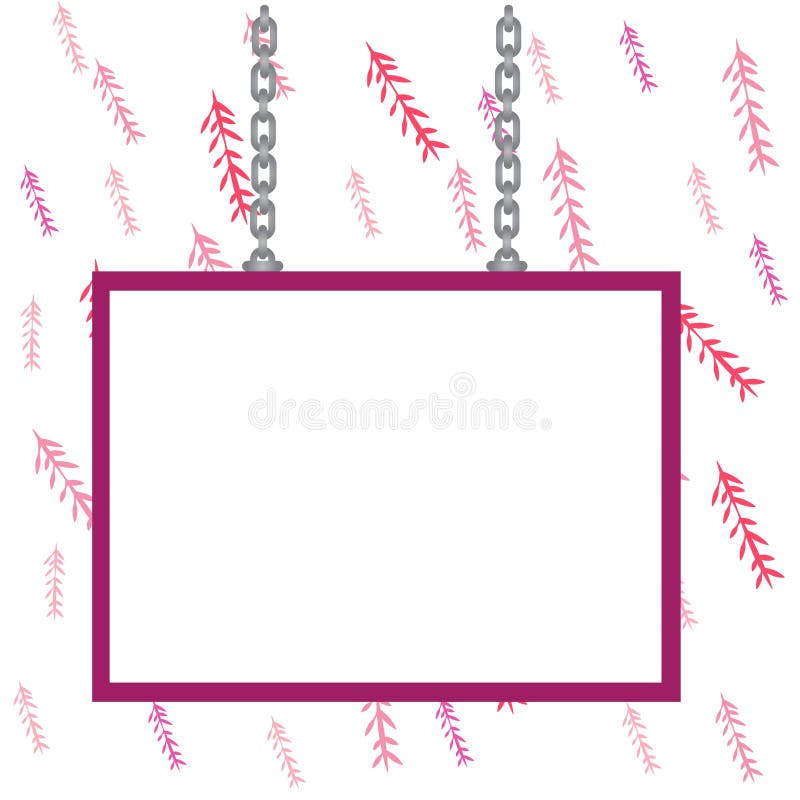 Chain Rectangle Frame Icon Stock Illustrations – 96 Chain Rectangle ...
