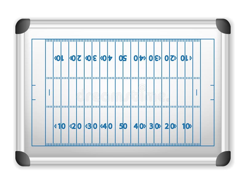 Whiteboard football stock vector. Illustration of wooden - 104388497