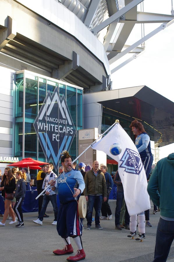 Vancouver Whitecaps mascot editorial stock photo. Image of professional ...