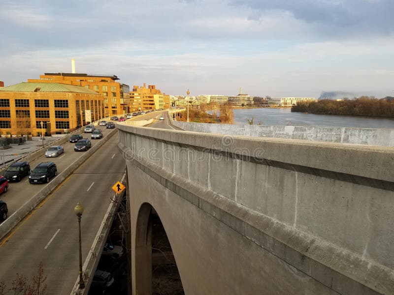 Whitehurst Freeway editorial photography. Image of whitehurst - 69225592