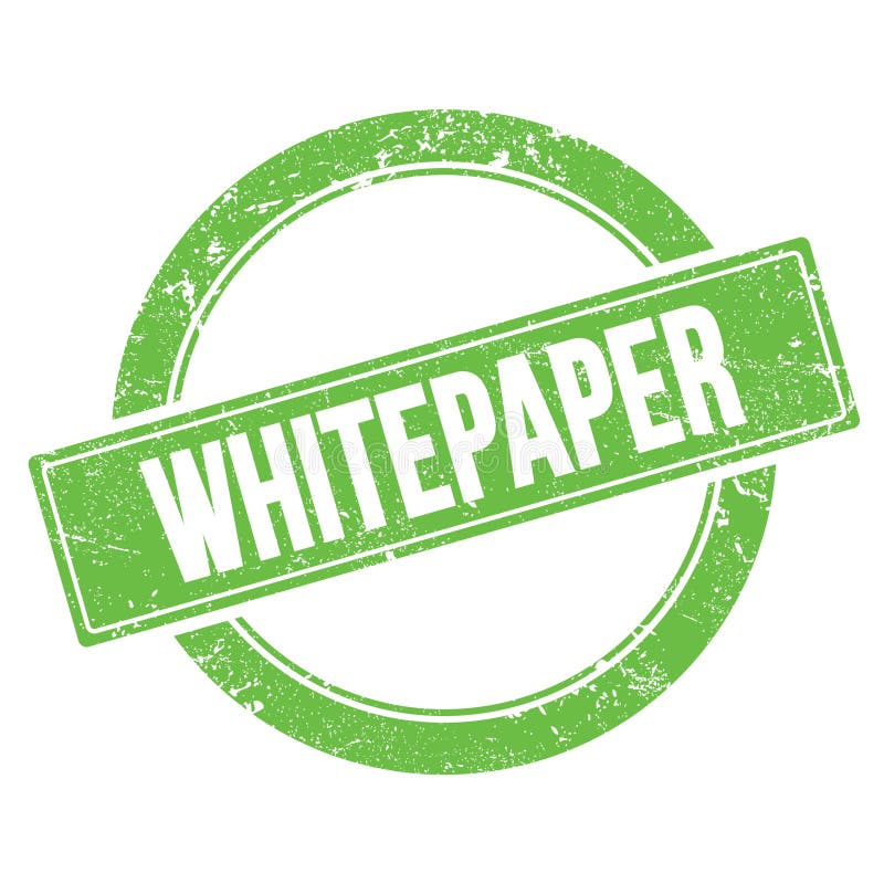 WHITEPAPER Text on Green Grungy Round Stamp Stock Illustration ... WHITEPAPER Text on Green Grungy Round Stamp Stock Illustration ...
