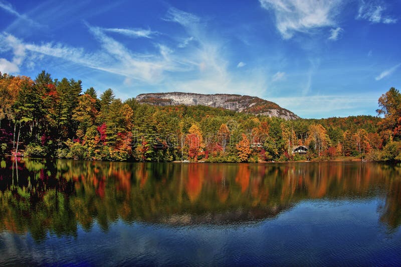 Whiteside Mountain stock photo. Image of broad, horizon - 70861554