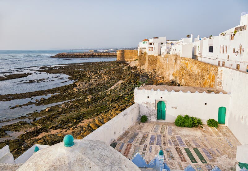 Asilah: a Moroccan Town Unchanged for Centuries Stock Image - Image of ...