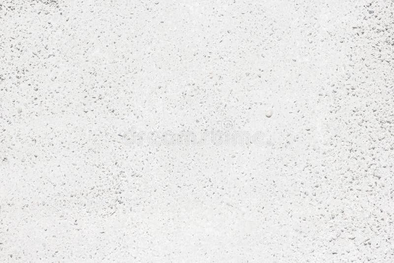 Whitewashed Exposed Aggregate Concrete Texture. White Rough Cement with ...