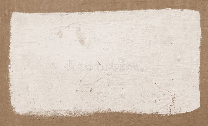 Rectangle Paint on the Wall Place for Text. Mackup Photo Stock Image ...