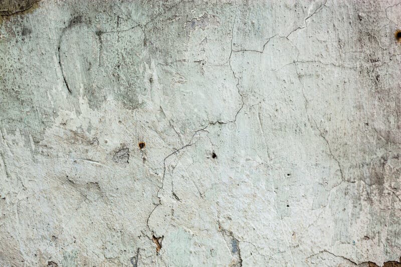 Whitewashed Wall with Rich and Various Texture Stock Photo - Image of ...