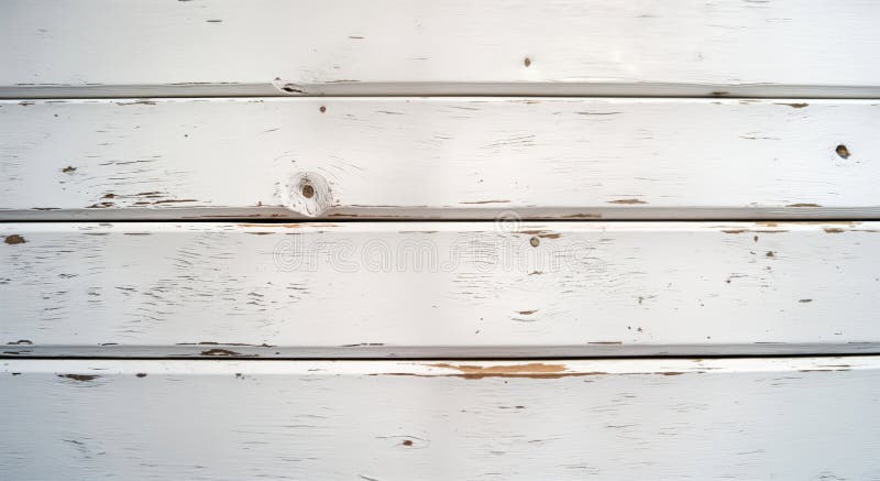 Whitewashed Weathered Wood Plank Background Shows Horizontal Planks ...