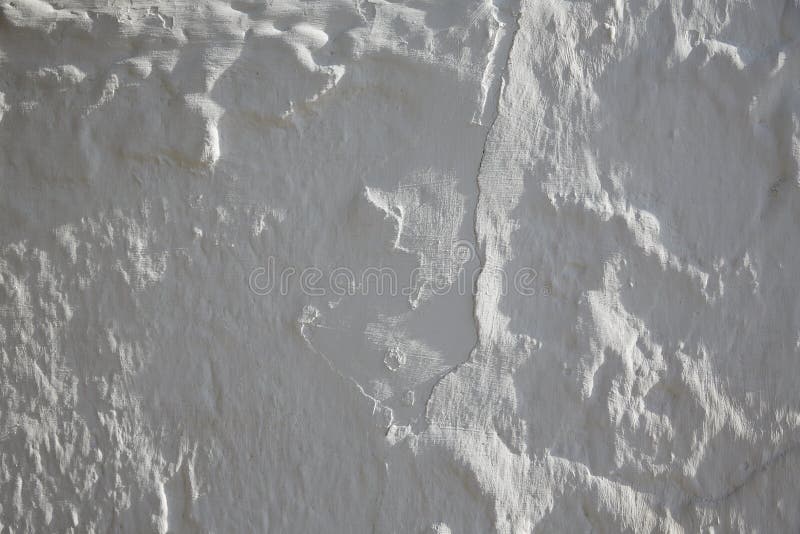 Whitewashed White Mediterranean Wall Texture Stock Photo - Image of ...
