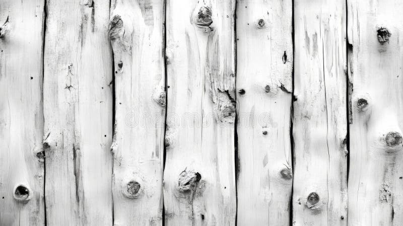 Whitewashed Wooden Planks Rustic Texture Background Stock Illustration ...
