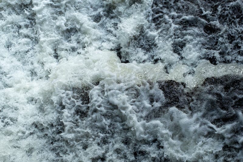 Rushing, Chaotic Whitewater Background Texture Stock Photo - Image of ...