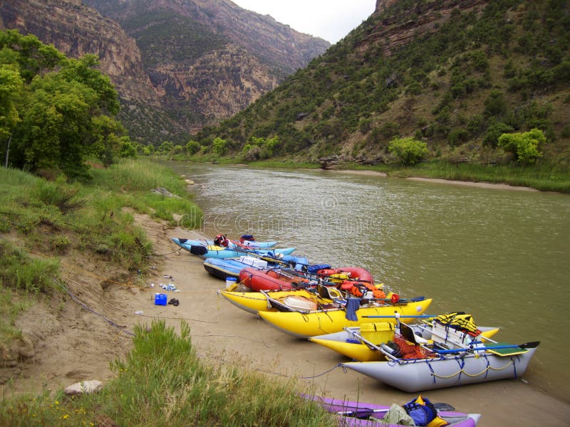 Whitewater Rafting stock photo. Image of oars, lifevest - 8186084