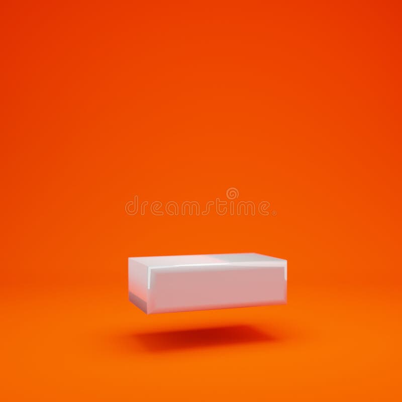 3d Dash Symbol. Glowing Glossy Metallic Font with Orange Lights ...