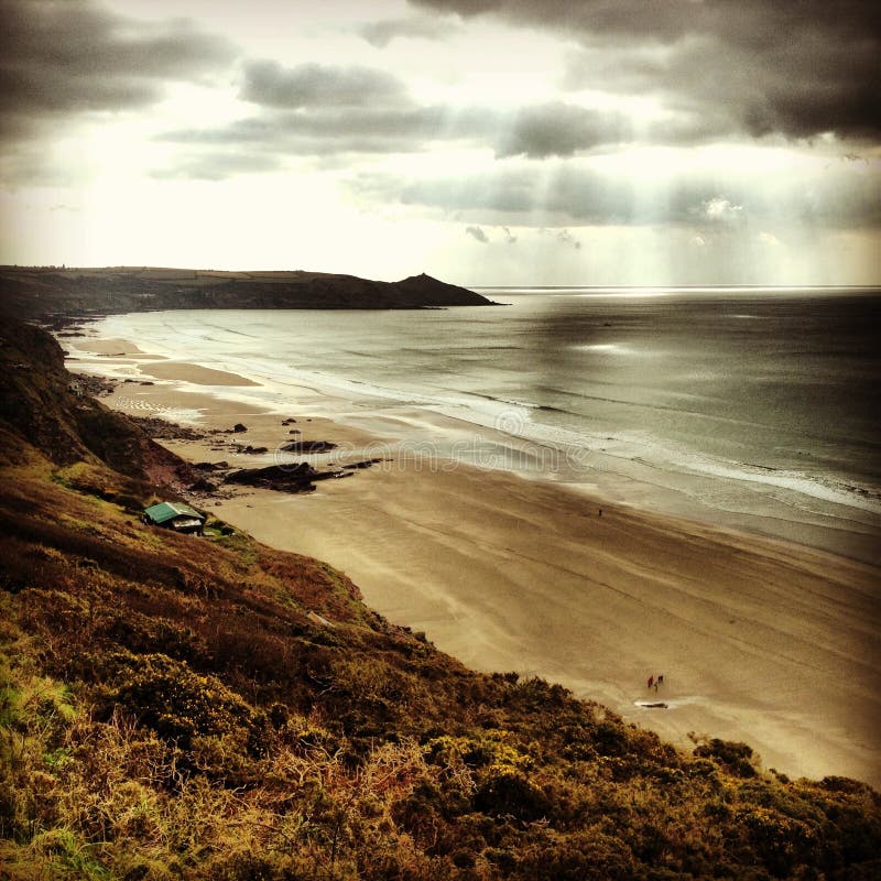 Whitsands Bay Beach Devon Stock Photos - Free & Royalty-Free Stock ...