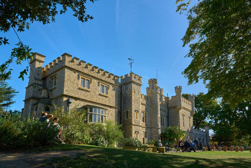 Whitstable Castle and Gardens in Kent Editorial Photo - Image of ...