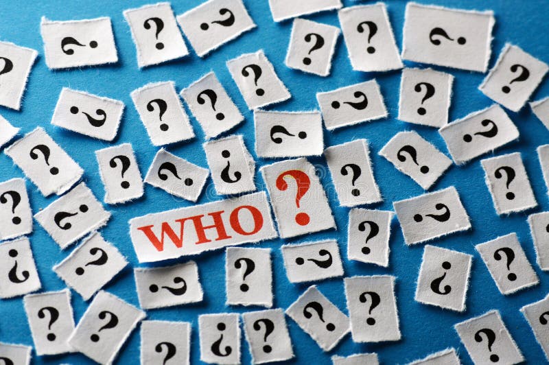 Who am I - question stock image. Image of identity, self - 15996843