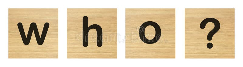 Who word with wood blocks stock photo. Image of help - 381472648