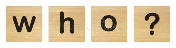 Who word with wood blocks stock photo. Image of help - 381472648