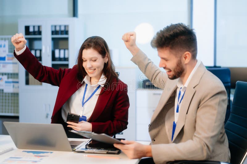 Those Who Work Hard, Win in the Conference Room New Startup Project ...