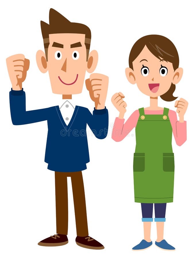 Victory pose stock illustration. Illustration of triumph - 20433232