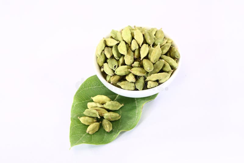 Whole Cardamom or Elaichi, Indian Spices Stock Image - Image of indoor ...