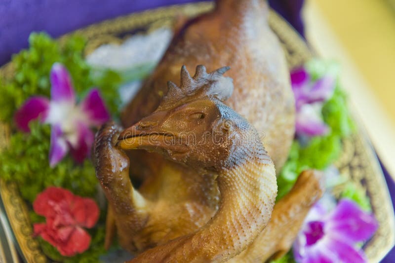 Raw Whole Chicken With Head