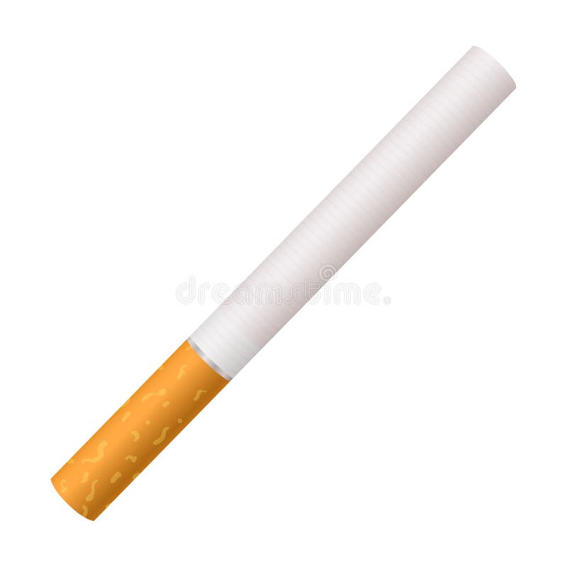 Whole cigarette filter stock vector. Illustration of filter - 186511610
