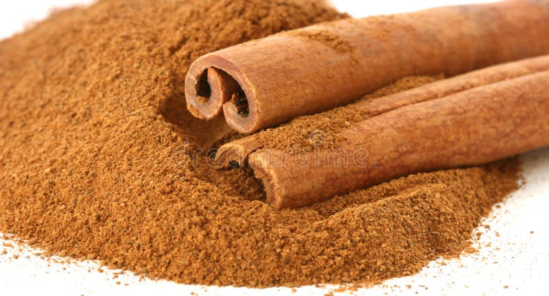 Cinnamon Sticks for Making Cinnamon Powder As Spices Stock Image ...