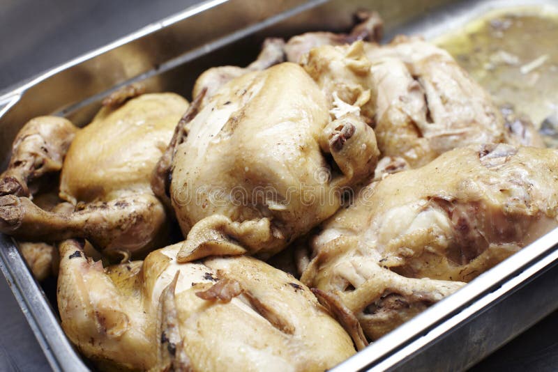 Whole fried chicken stock photo. Image of chicken, indoors - 40626966