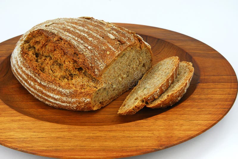 Whole grain bread stock photo. Image of grain, bread - 22998318