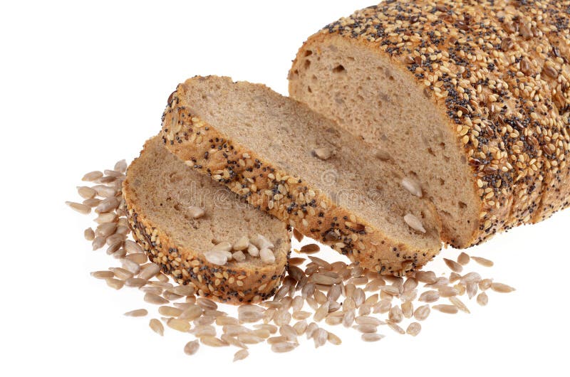 Whole grain bread stock image. Image of natural, homemade - 48245313
