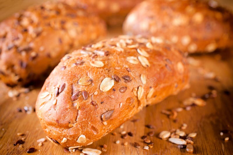 Small bread stock image. Image of bakeshop, dark, hamburger - 5364333