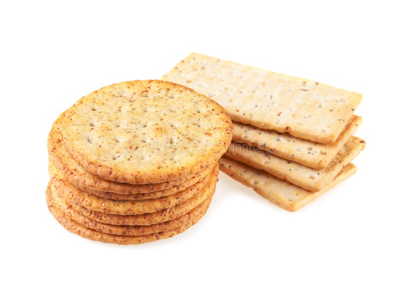 Whole grain crackers stock image. Image of fresh, macro - 27099667