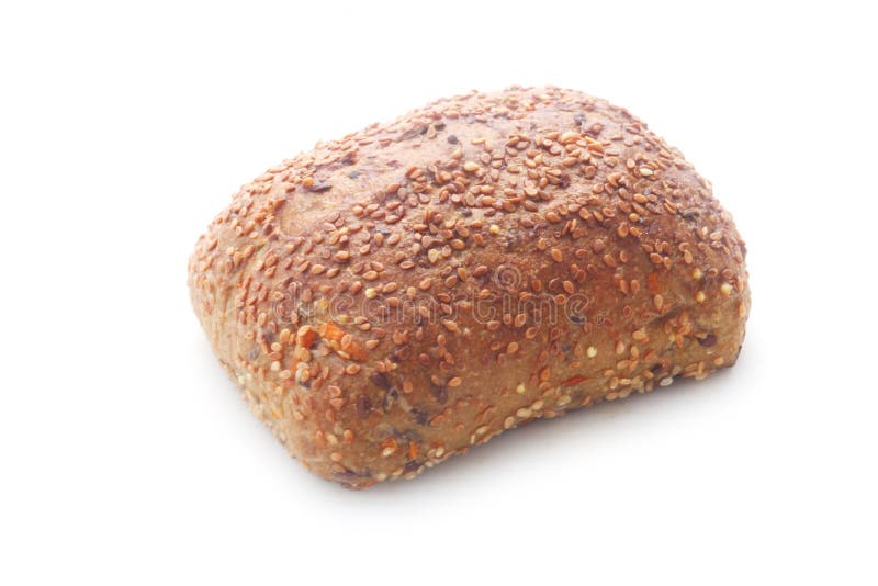 Whole Grain Roll stock image. Image of healthy, nutrition - 167698097