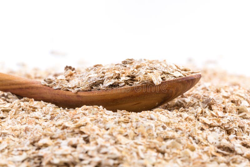 Whole grain, rolled oats stock photo. Image of overflowing - 276409464