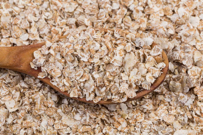 Whole grain, rolled oats stock photo. Image of details - 302530976