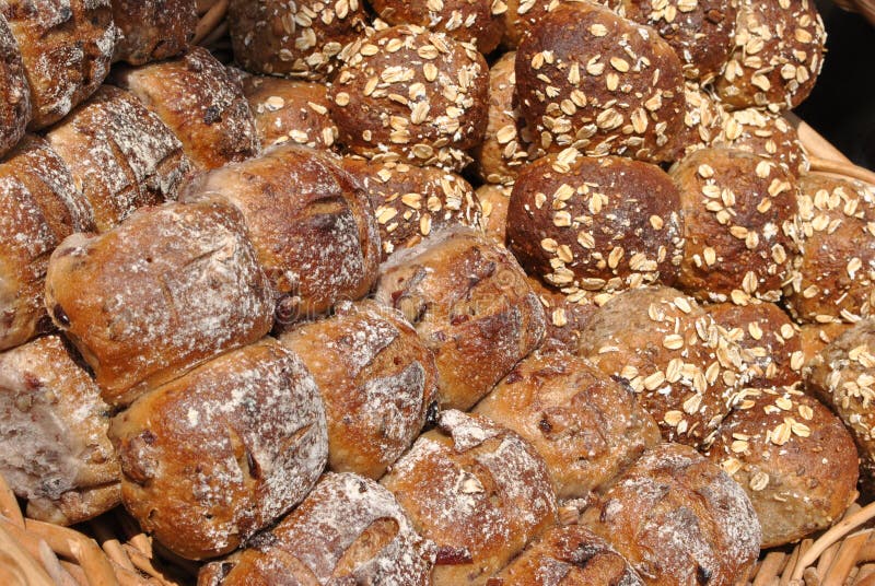 Whole Grain Rolls stock photo. Image of bake, wheat, fresh - 30674488