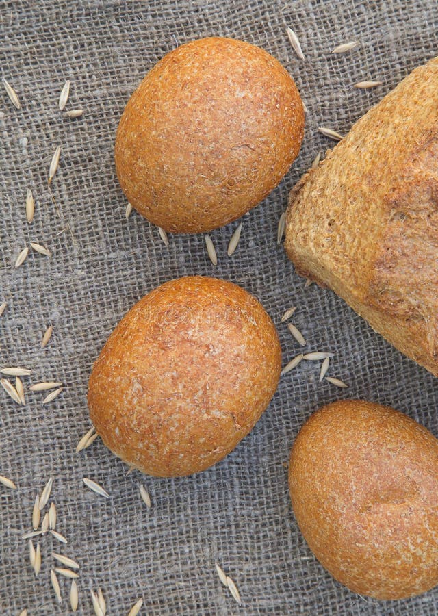 Whole Grain Rolls stock photo. Image of food, grain, breads - 30674488