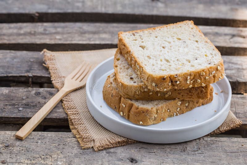Whole Grain rye bread stock image. Image of gourmet - 184975059