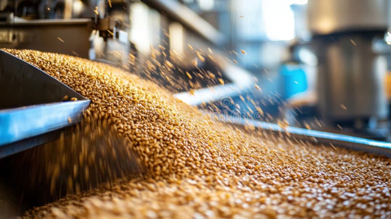 Whole Grain Sampling Day Dynamic Grain Processing in Industrial Mill ...