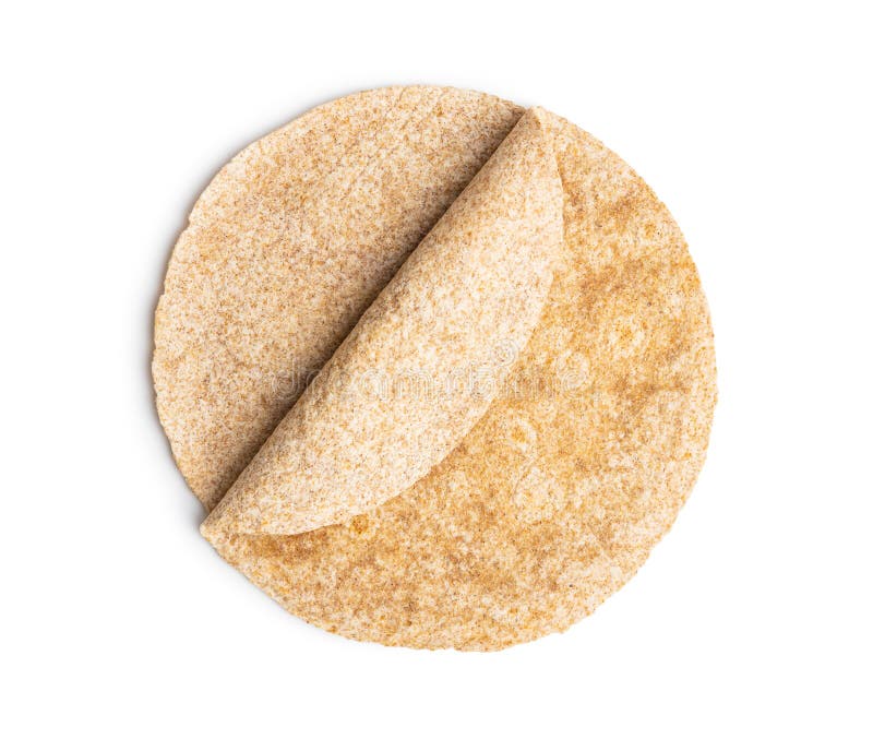 Whole grain tortilla wraps stock image. Image of flour - 218479765