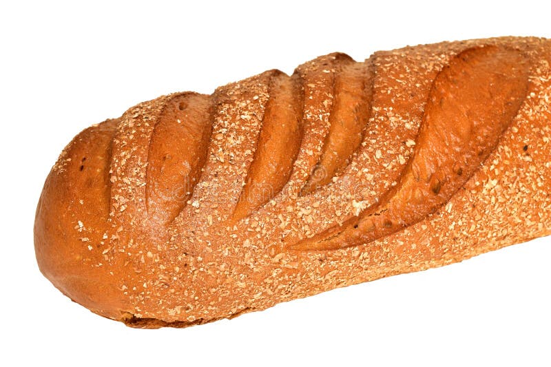 Whole Grain Wheat Bread. Side View Stock Image - Image of bake, nature ...