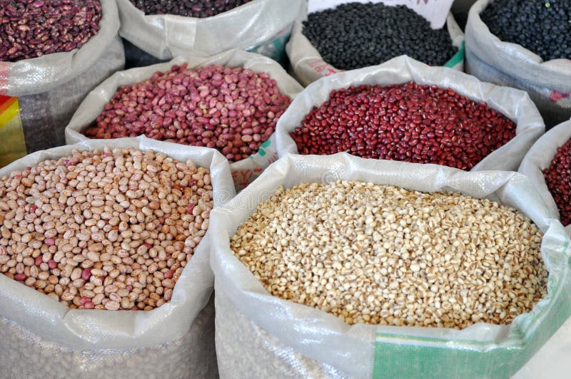 Whole grains stock image. Image of seed, fertilizing - 18294789