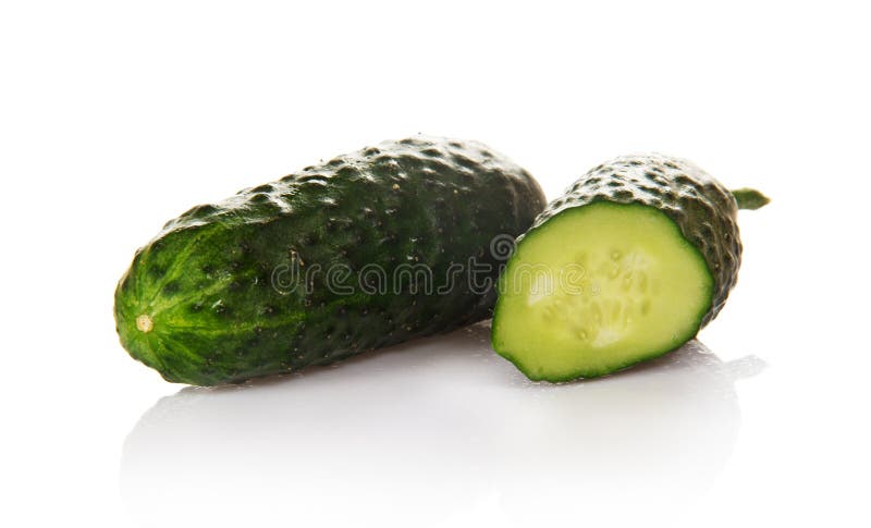 Whole green cucumber stock image. Image of harvest, healthy - 41934441