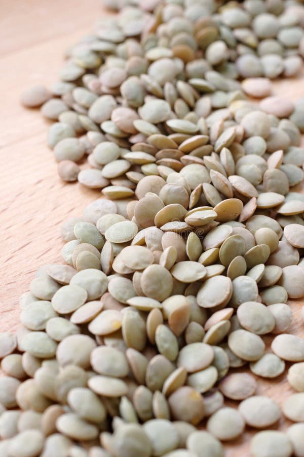 Whole green lentils stock image. Image of green, brown - 579225