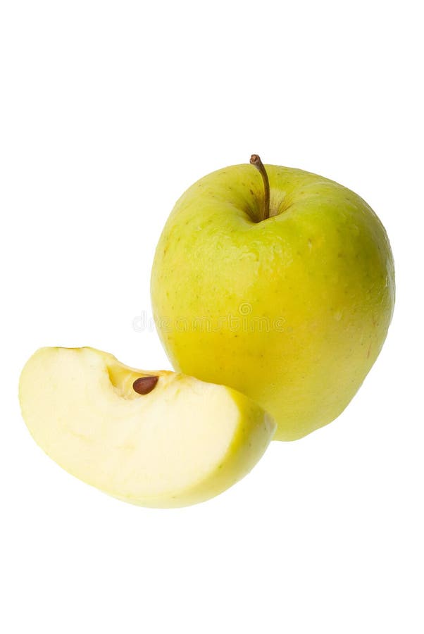 Whole and half apple stock photo. Image of organic, purity - 15980706