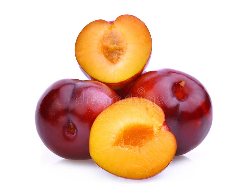 Cherry Plums on the Plum Tree. Stock Image - Image of garden, summer ...