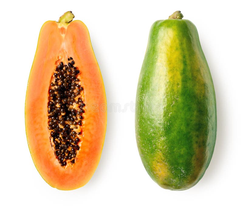 1,565 Whole Half Papaya Fruit Isolated Stock Photos - Free & Royalty ...
