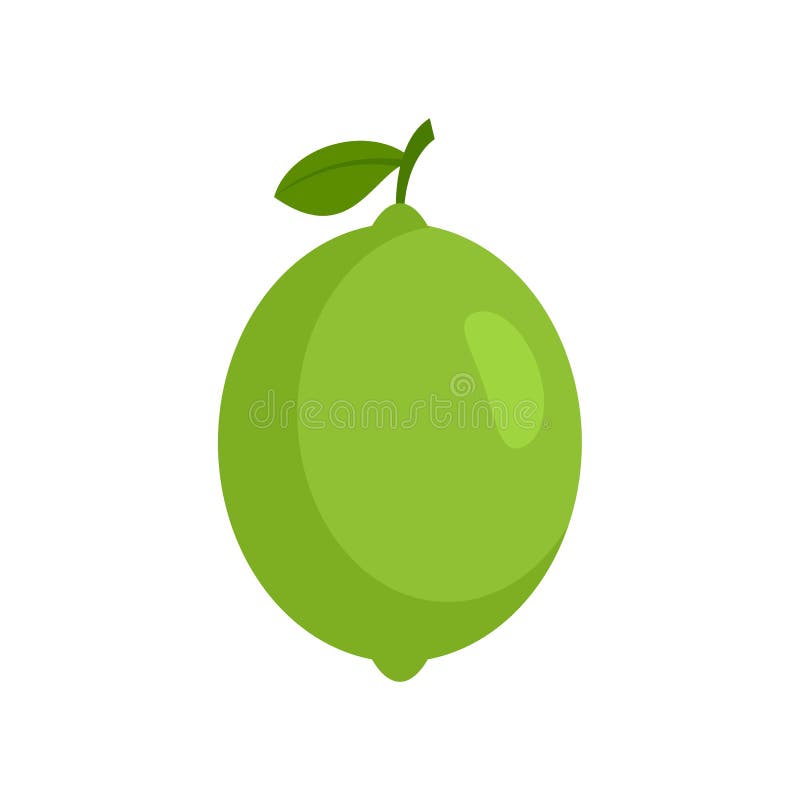 Whole Lime Icon, Outline Style Stock Vector - Illustration of lemonade ...
