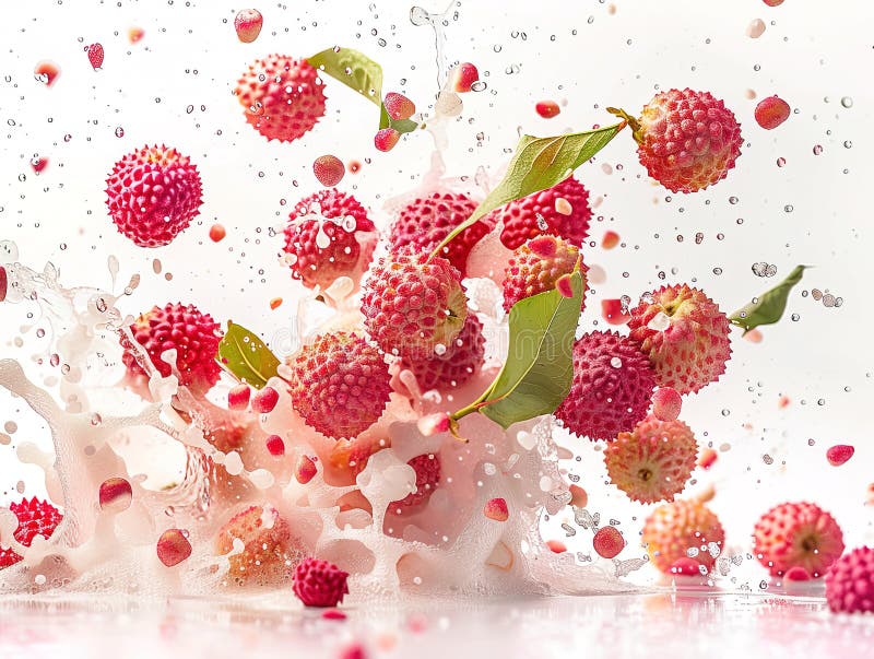 Photography of LYCHEE Falling from the Sky, Hyperpop Colour Scheme ...