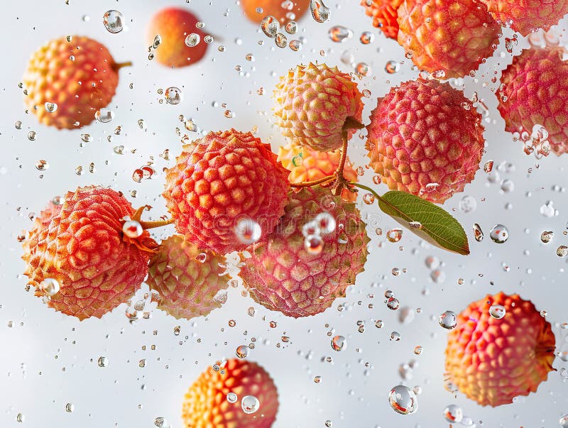 Photography of LYCHEE Falling from the Sky, Hyperpop Colour Scheme ...